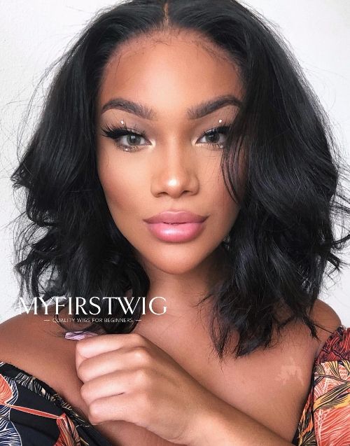 Middle Part Loose Wavy HD Lace Wear & Go Glueless Closure Wig - CLW015 ...